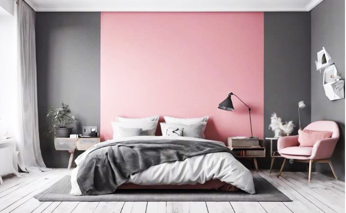 5 Unexpected Pink Two Colour Combination For Bedroom Walls – simply ...